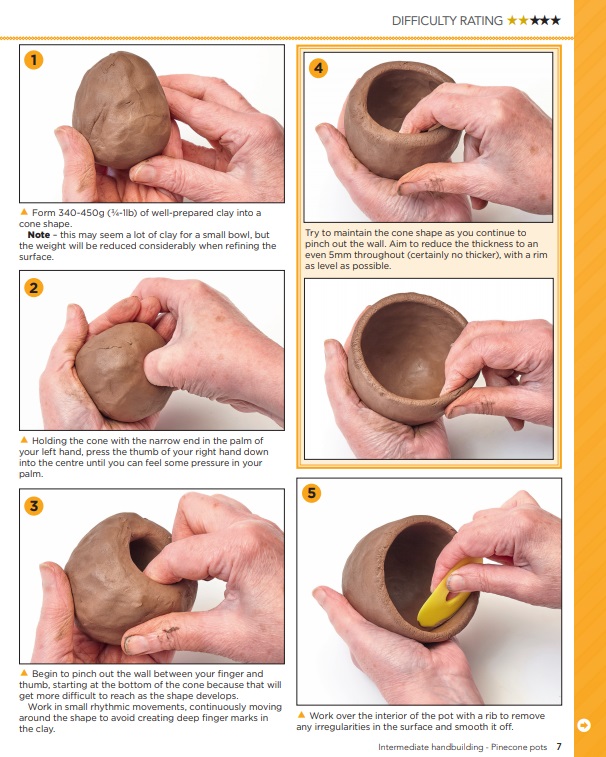 Intermediate Handbuilding - Inspiring Step-by-Step Pottery Projects ...